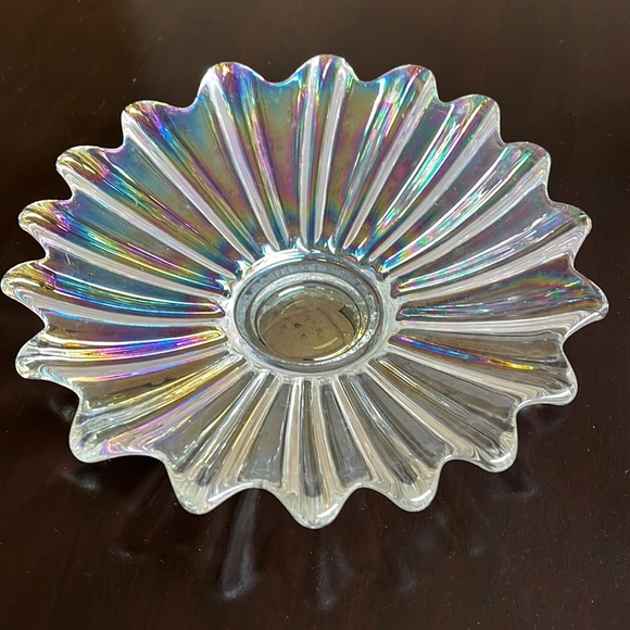 federal glass | Accents | Vintage Federal Celestial Sunburst Glass ...